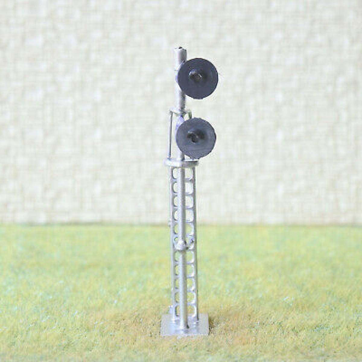 1 x HO scale searchlight interlocking signal block LED tricolor 2 heads ...