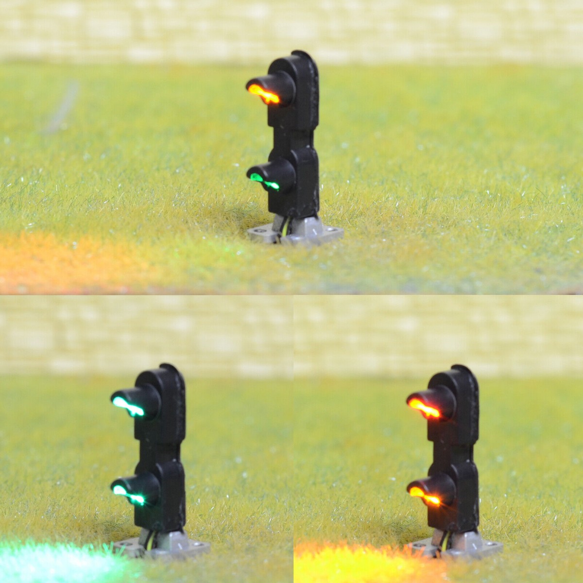 1 x HO scale dwarf searchlight signal ground 2 targets GRS SA-1 tri ...