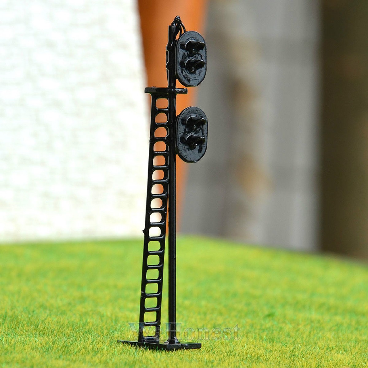 1 x HO Scale 1:87 LEDs Made 2 heads Railroad Signals 2 aspects over 2 ...