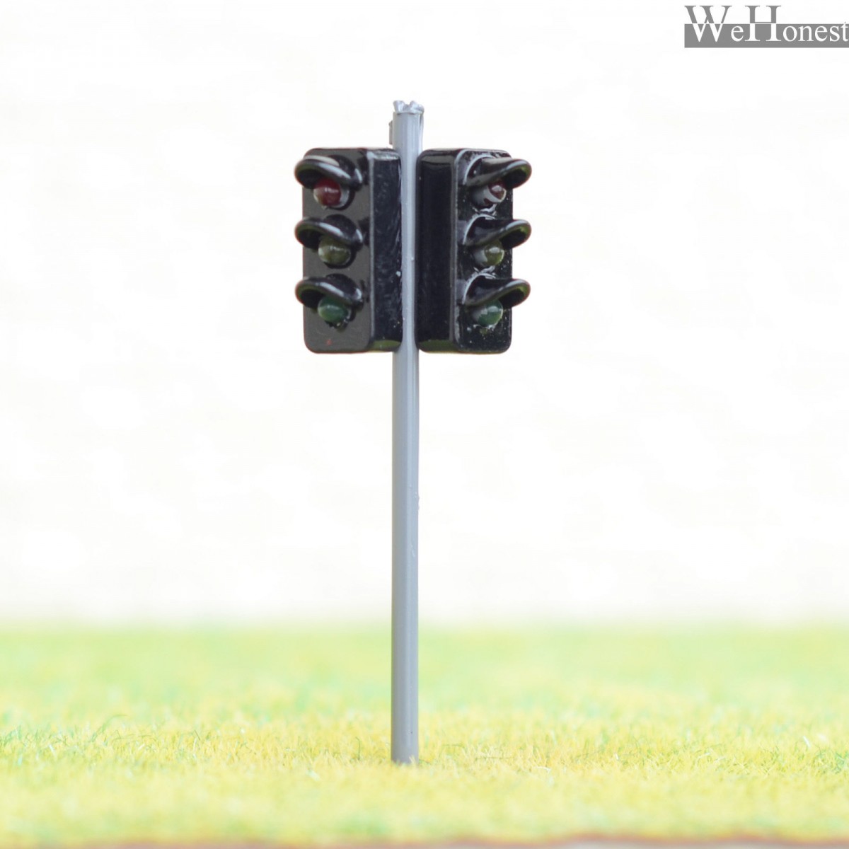 1 x traffic signal light HO OO Scale Model railroad crossing walk led ...