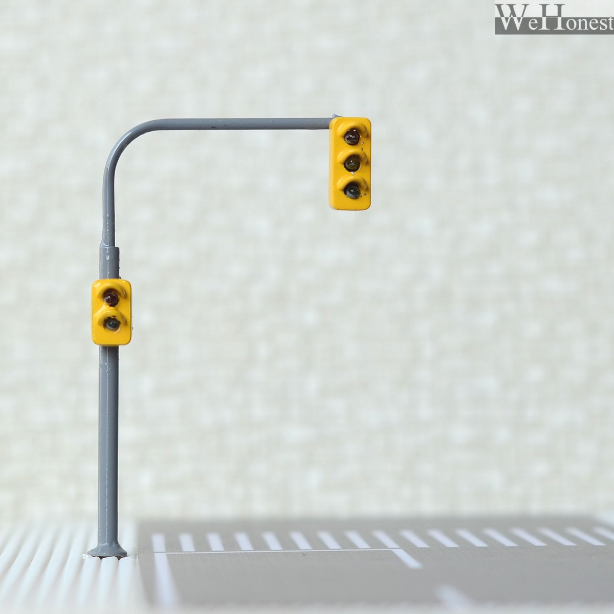 1 x traffic lights HO OO crossing walk model train led street signals # ...