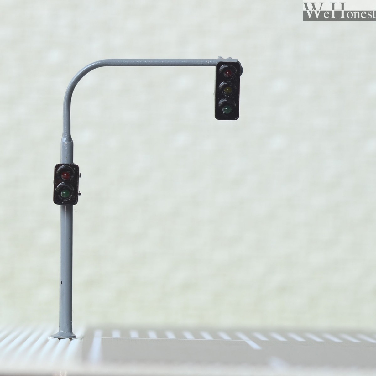 1 x traffic lights HO OO crossing walk model train led street signals # ...