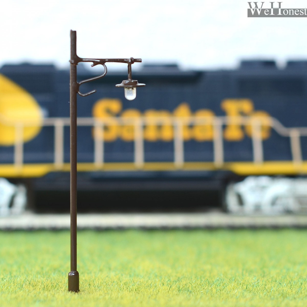 5 x HO OO scale model railroad train street led lights Lamps Lamp posts ...