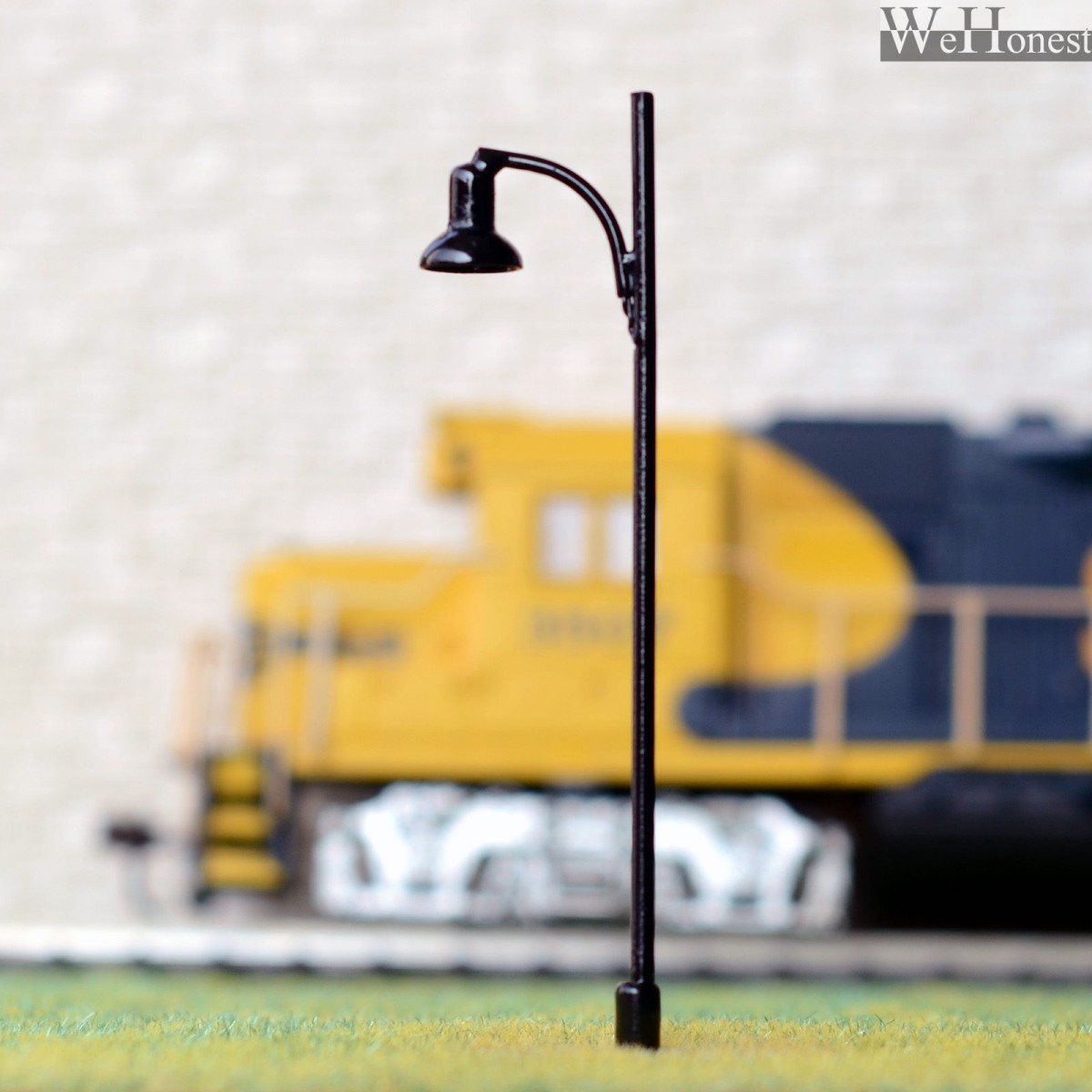 2 x HO / OO Scale led street light Model Railroad Lamp post + resistors ...
