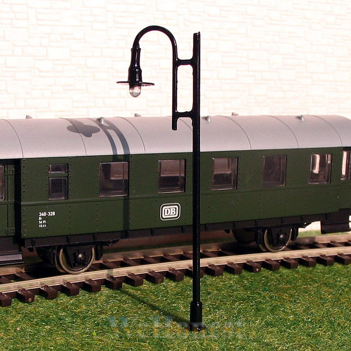 5 x OO gauge Model Lampposts 12V Lamps bulbs made Metal Street Lights #316