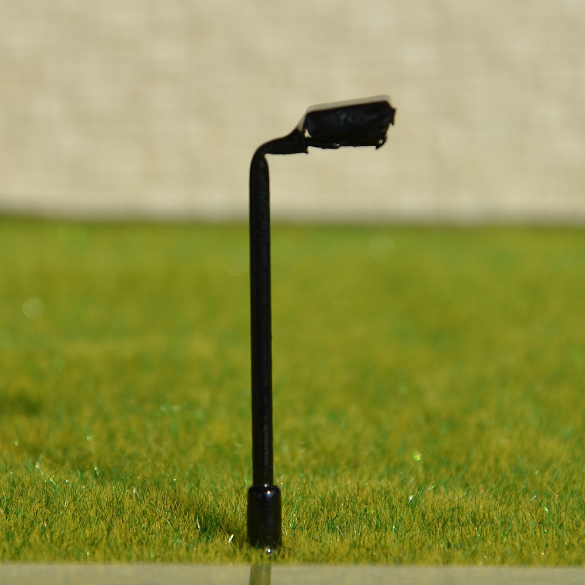5 x N scale Metal Model Lampposts 12V bulbs made Street Lights #045Z Black