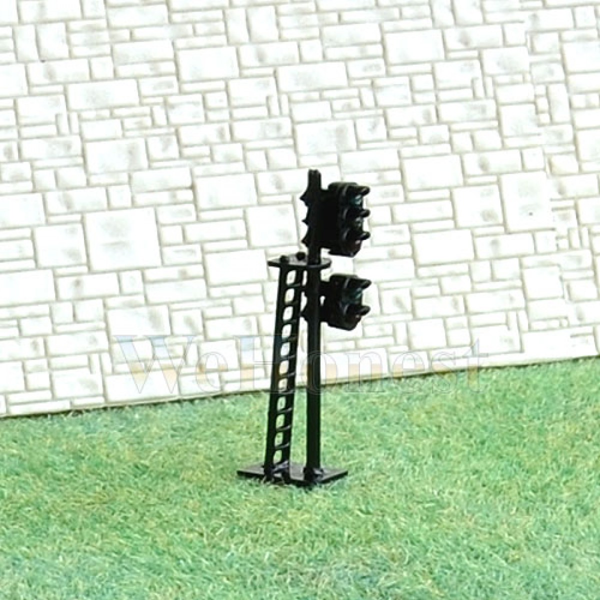 1 x N Scale 1:160 LEDs Made 2 heads Railroad Signals 3 over 2 G/Y/R G/R #N