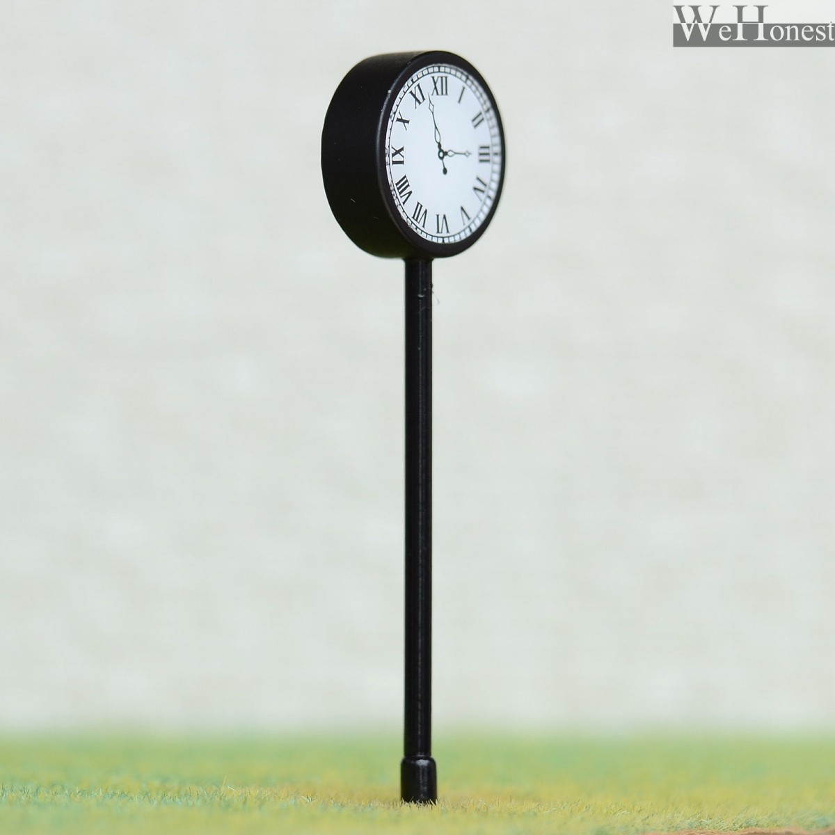 1 x O scale antique station platform clock led street light illuminated ...