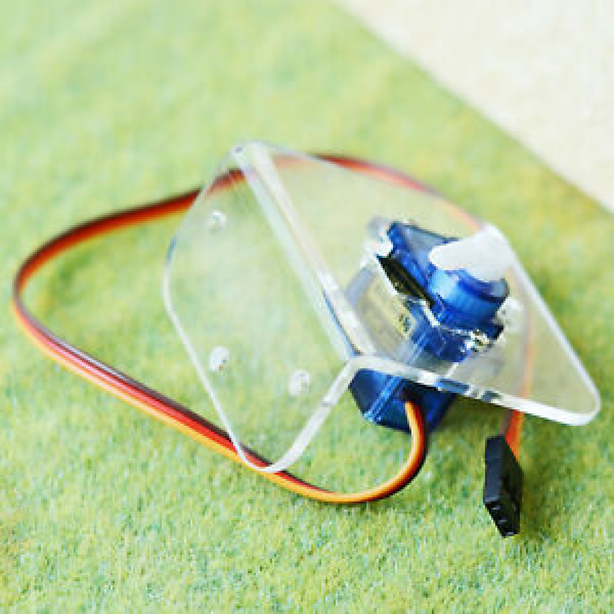 1 x SG90 mini servo with Acrylic bracket installer for crossing signal ...