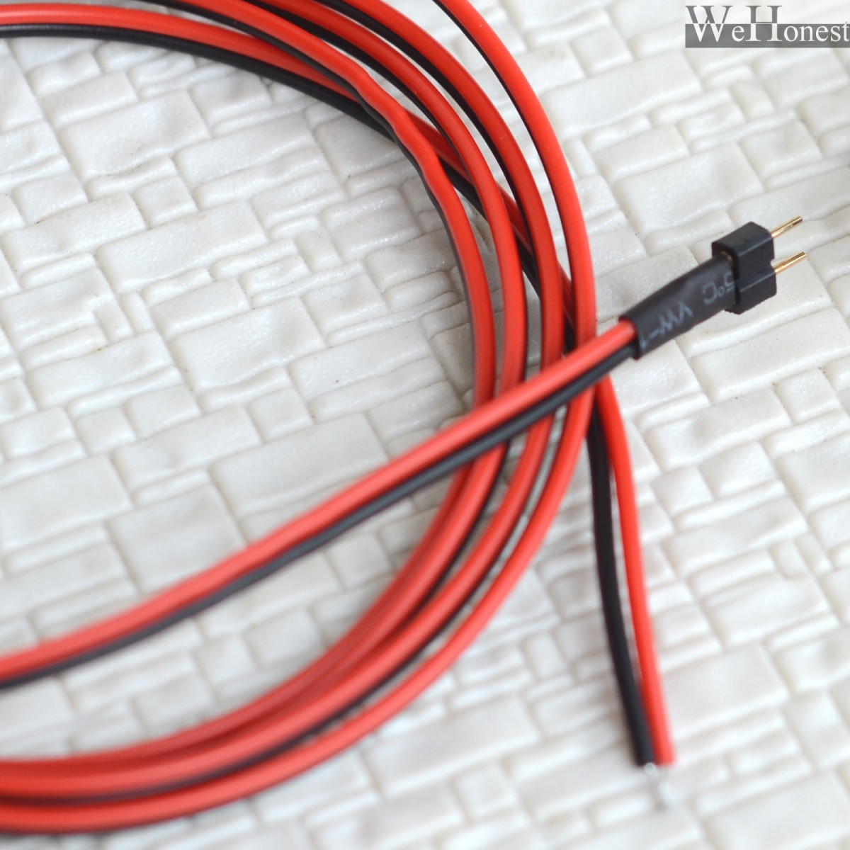 5 x combined wires with 2 pins male ends connectors 2.54mm mini-plug ...